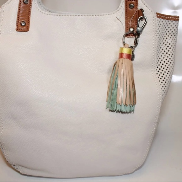 The Sak | Bags | The Sak New Perforated Stone Leather Tote Bag New ...